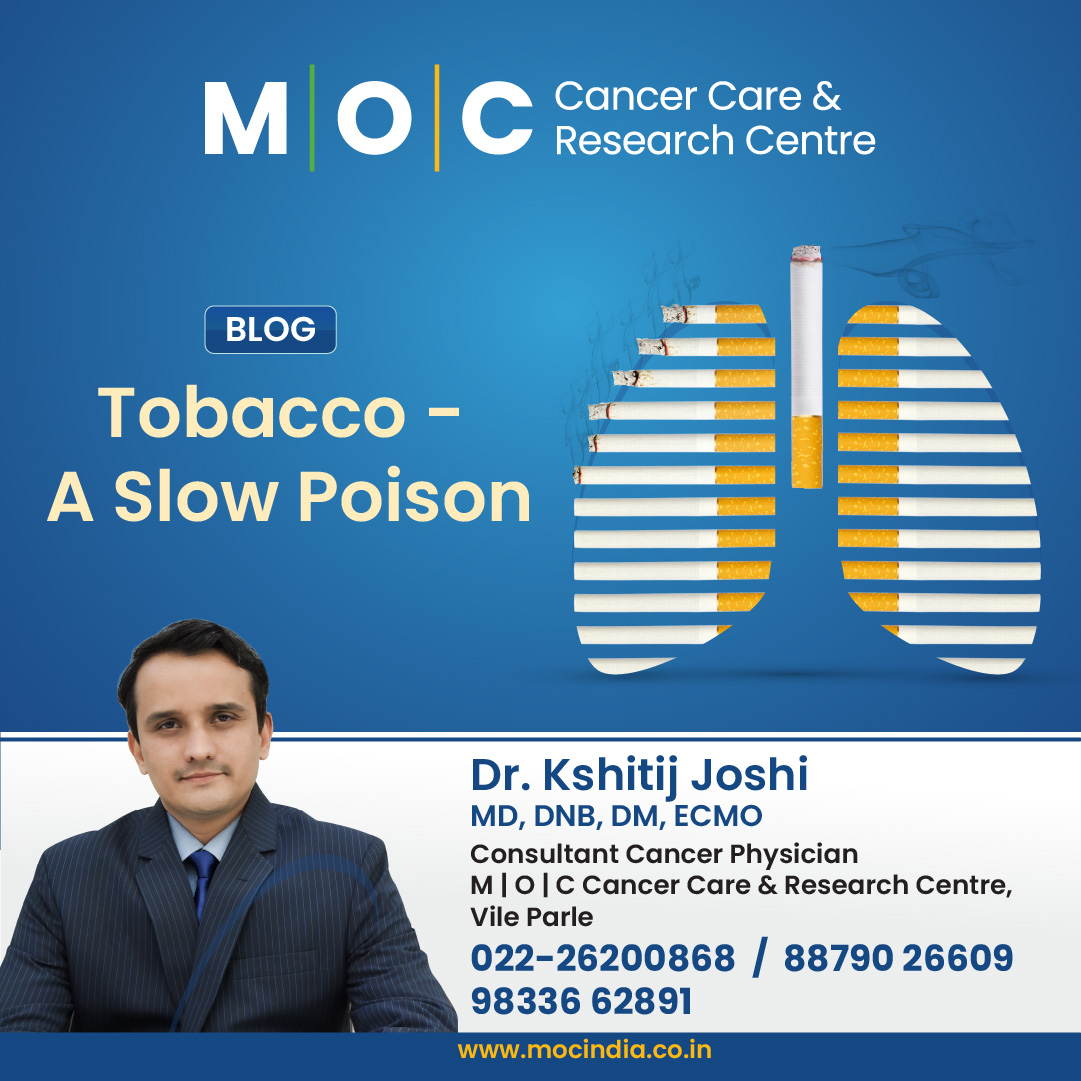 Tobacco - A Slow Poison | Cancer Awareness | World No Tobacco Day | MOC ...